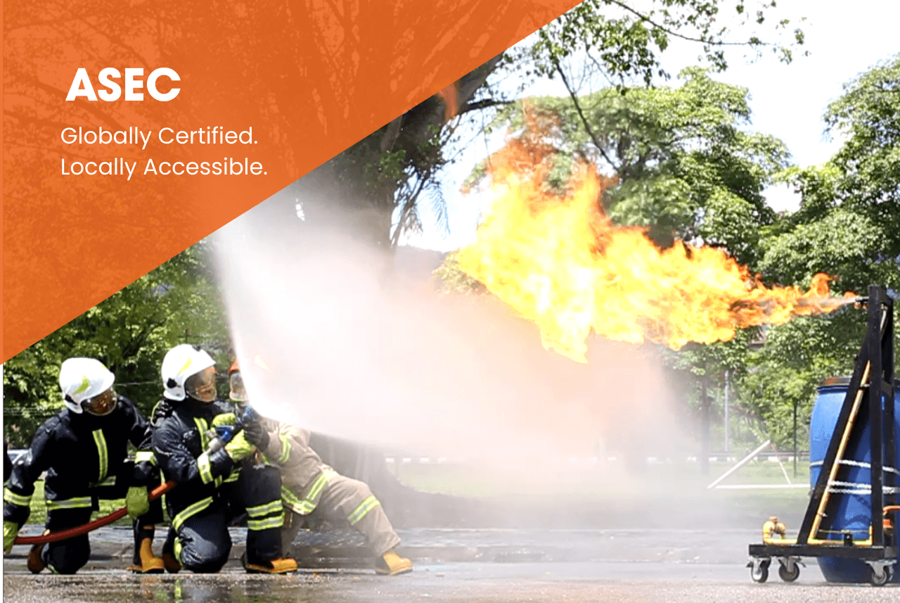 Advanced Industrial Firefighting Training - ASEC