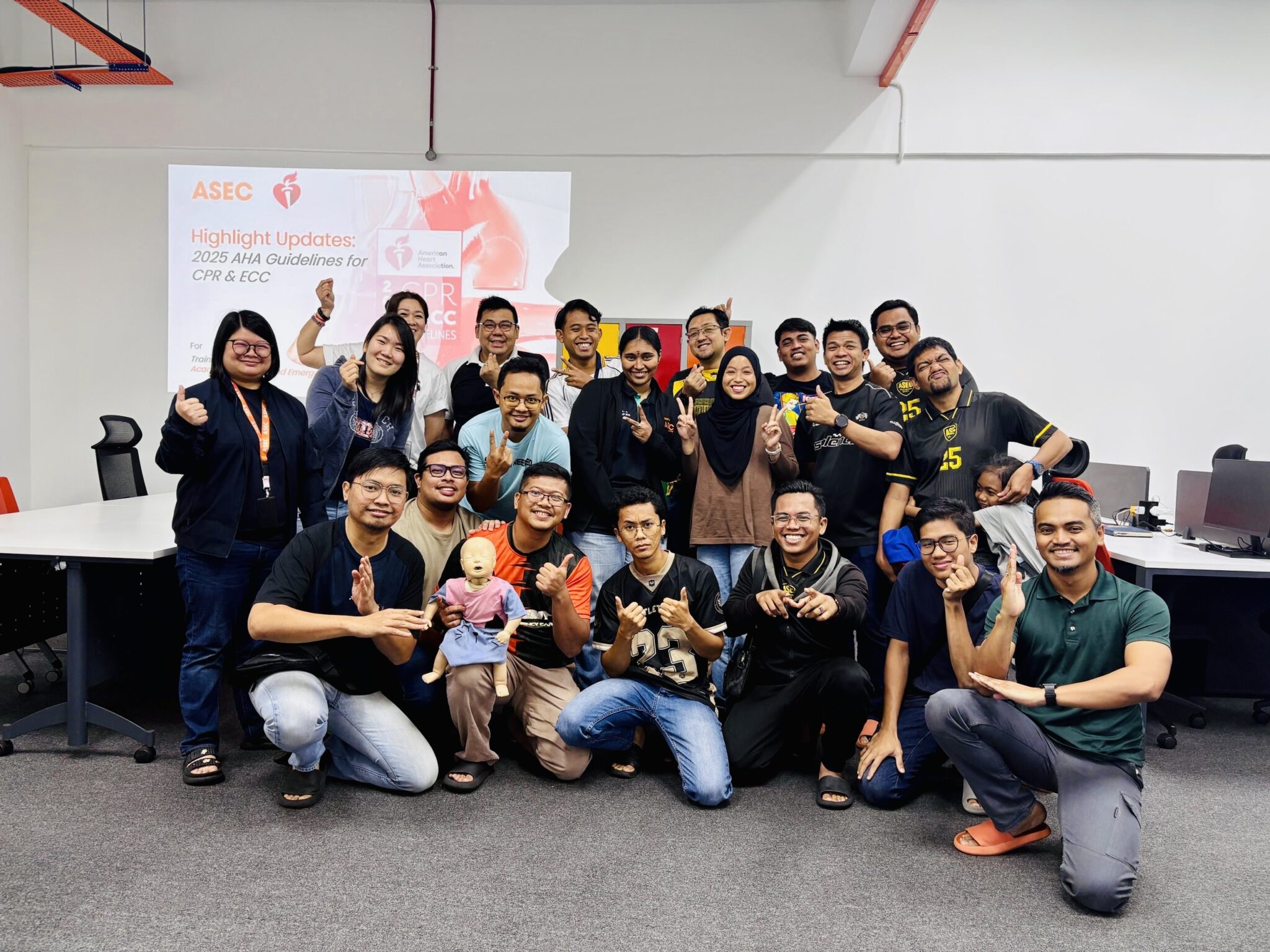 First Aid, CPR & AED Training in Malaysia | ASEC